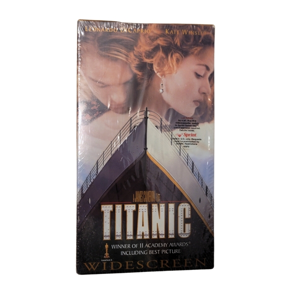 Paramount Pictures | Media | Vintage Titanic 997 Movie Vhs Two Cassette ...